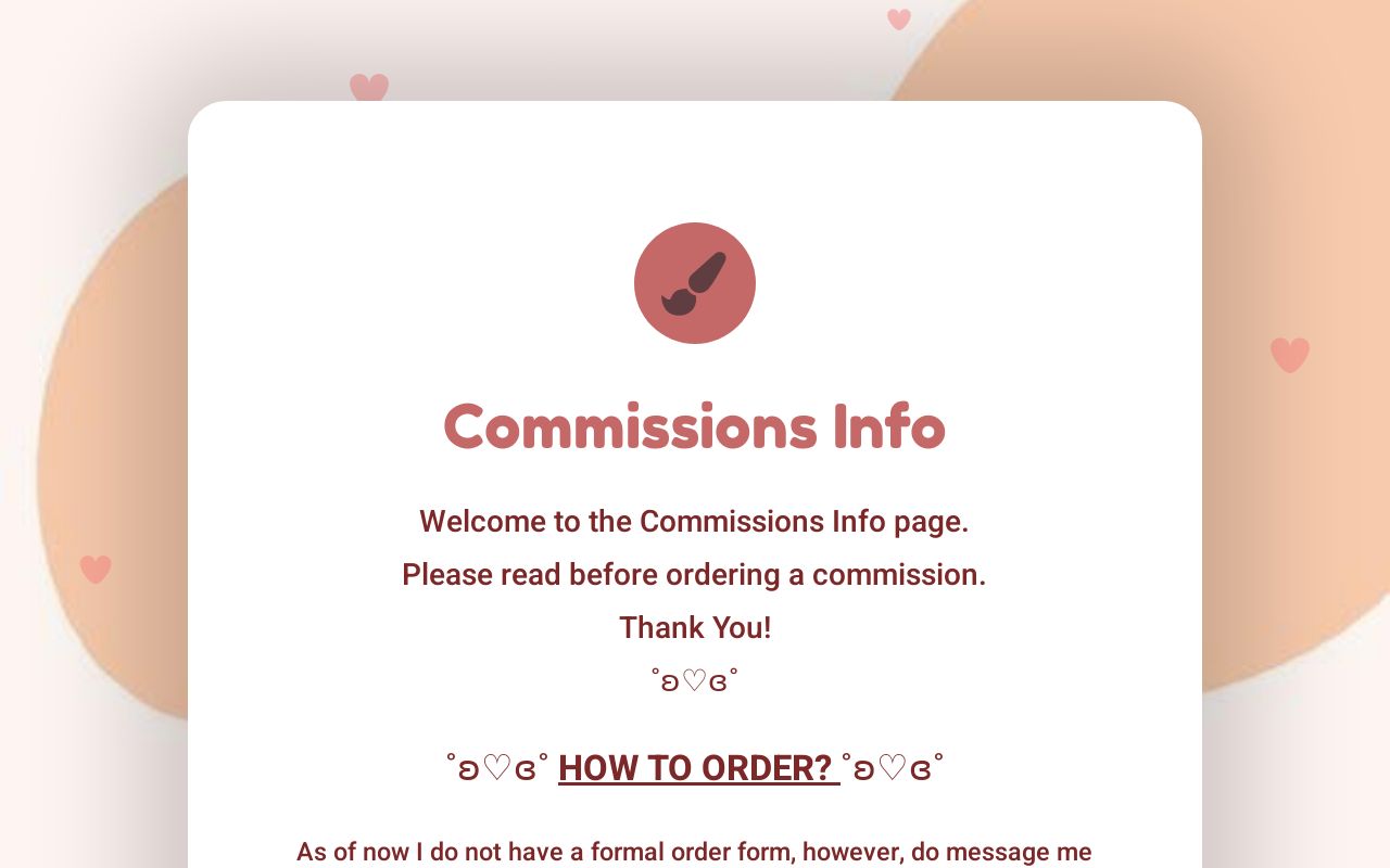 Capyomii's Commissions Info
